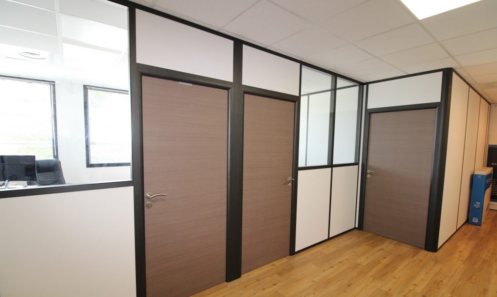 Cloison aluminium Ligne AZ® Cloisons 78mm - Tiaso - Reso